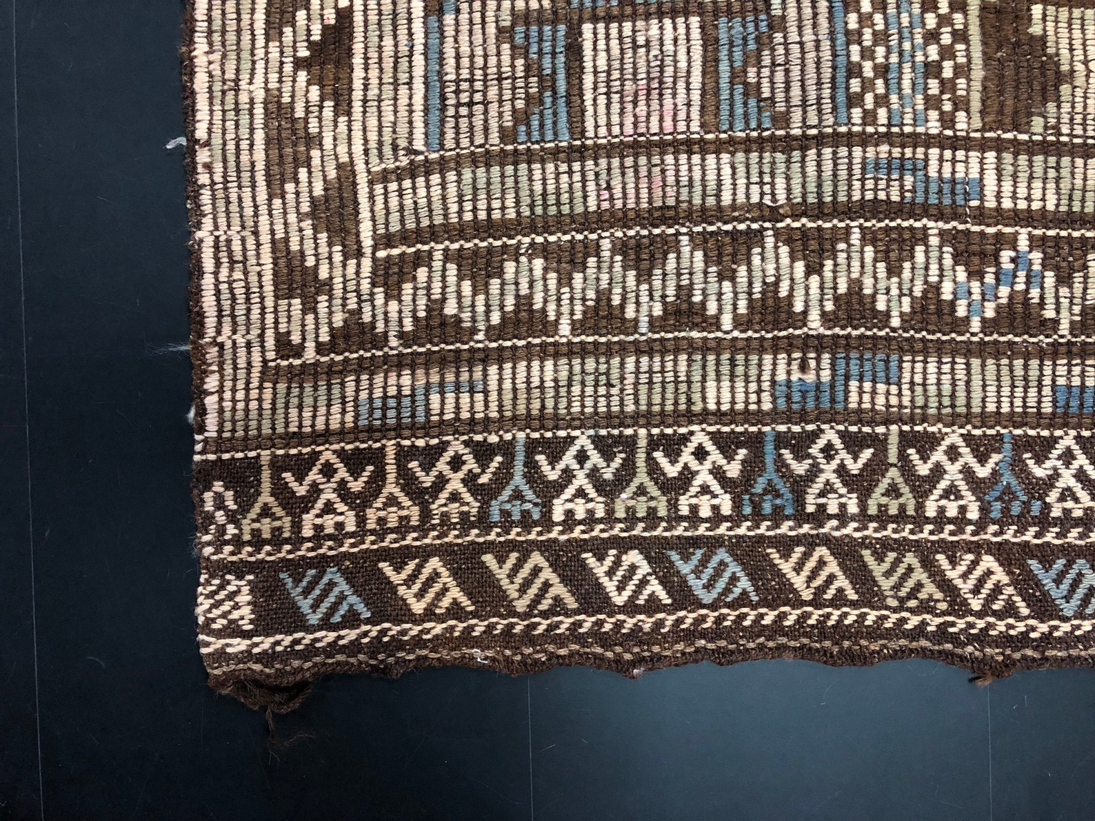 Nomadic Authentic Turkish Kilim Rug, Handmade Traditional Vintage Kilim ...