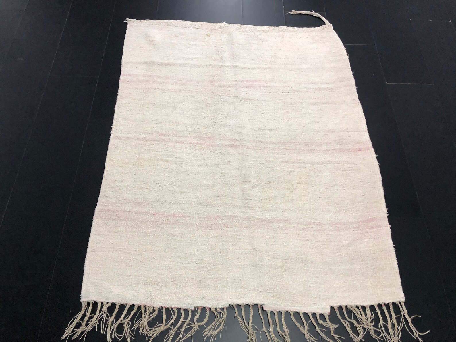 White Hemp Rug Organic Turkish Kilim Rug Handwoven Kilim | Etsy