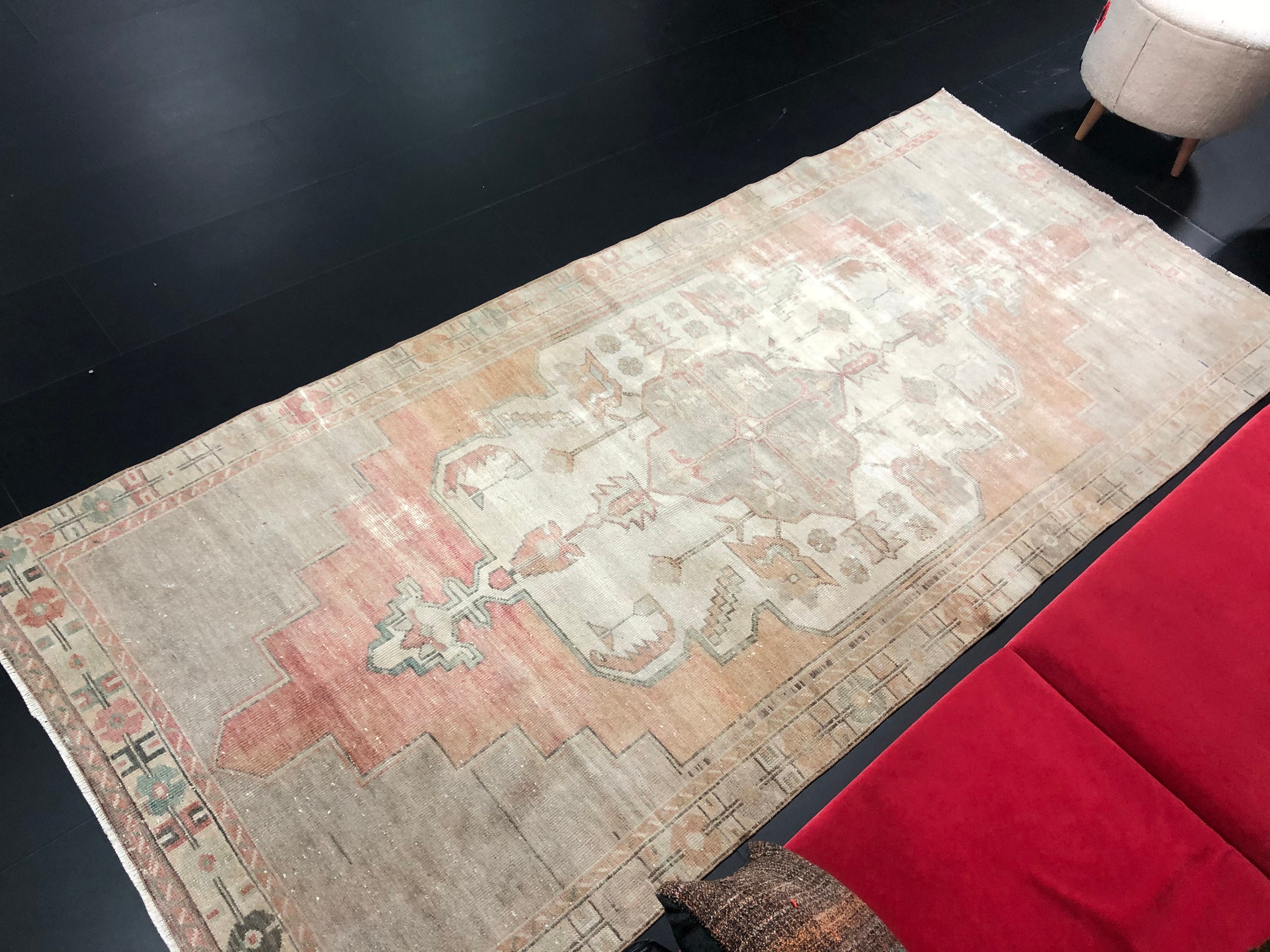 Oversize Faded Turkish Rug Faded Rug Oushak Rug Distressed | Etsy