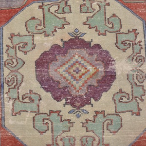 Worn Turkish Rug, Handmade Rug, Traditional Rug, Vintage Rug, 5x8 ...