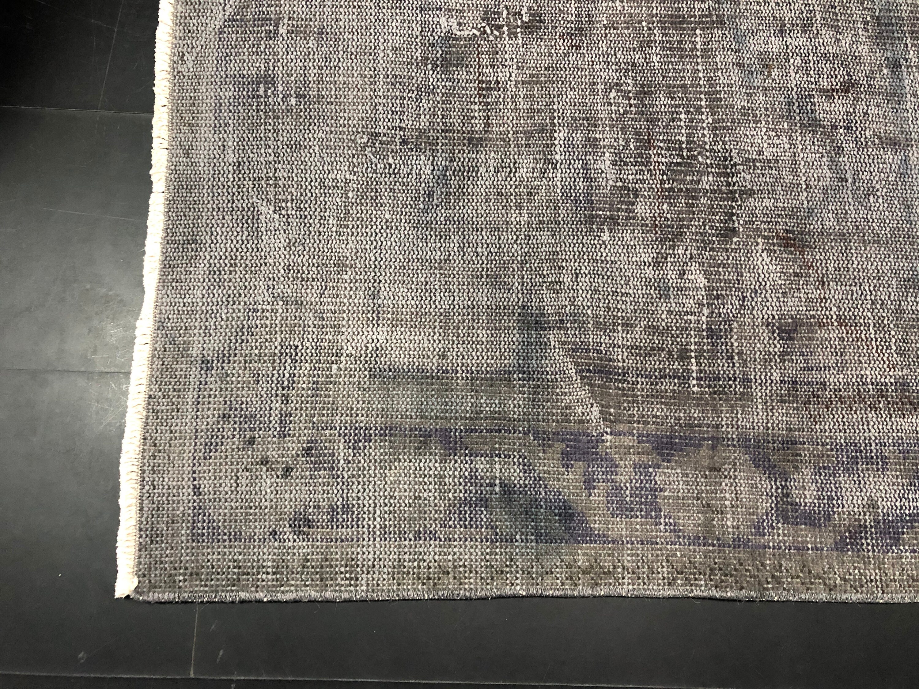 Gray Overdye Rug Faded Turkish Rug Distressed Wool Rug - Etsy