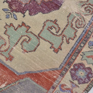 Worn Turkish Rug, Handmade Rug, Traditional Rug, Vintage Rug, 5x8 ...