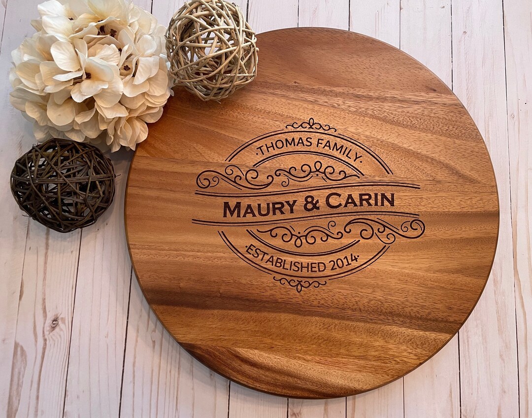 Personalized Lazy Susan - 16" - Etsy