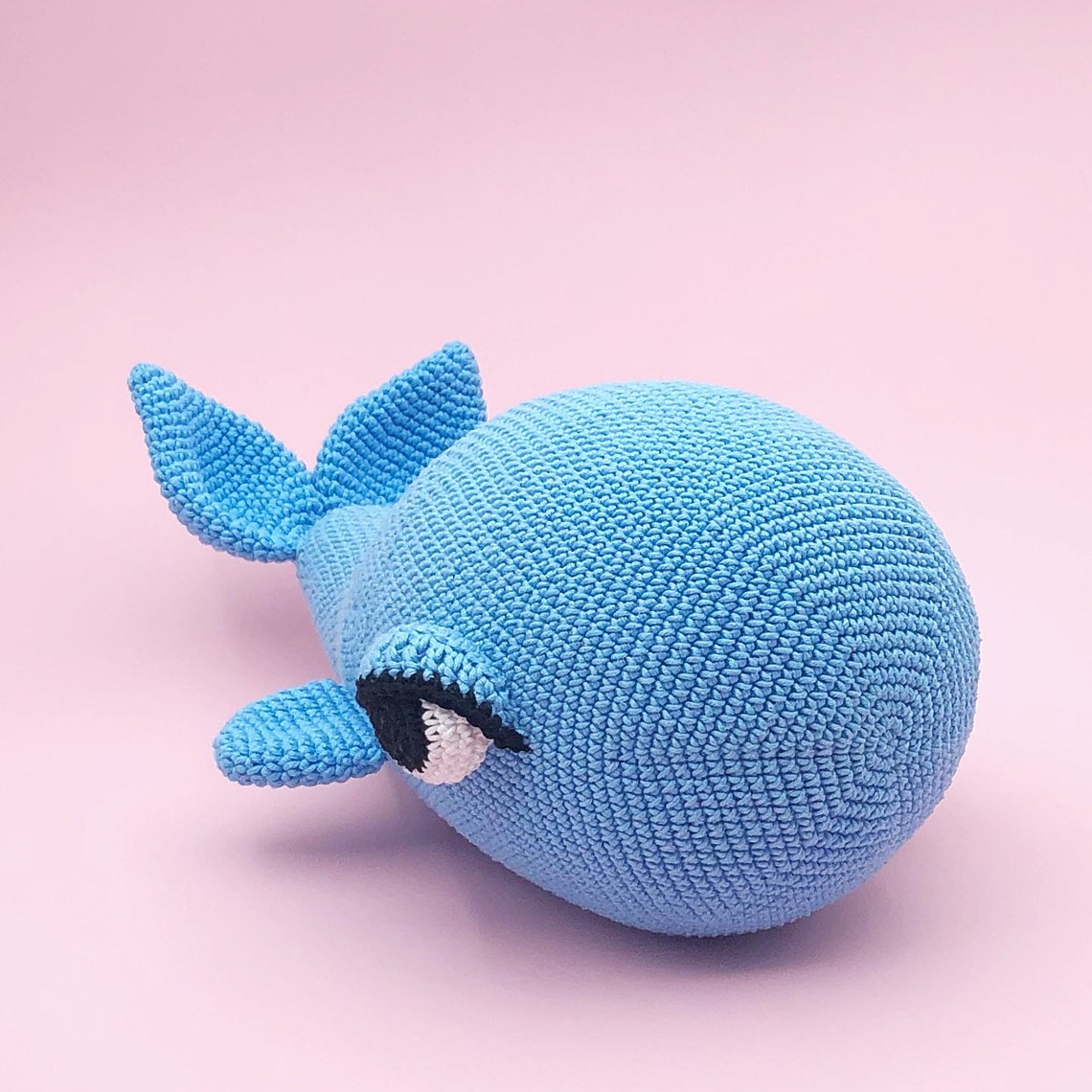 Crochet Pattern Blue Whale, Amigurumi Whale Patterns, Crochet Stuffed ...