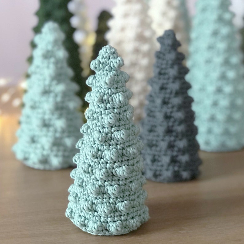 Pattern Bundle 2 Variations of Bobble Christmas Trees - Etsy