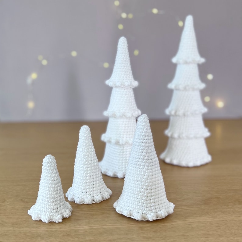 Bobble Christmas Trees Crochet Pattern Christmas Tree Crochet - Etsy