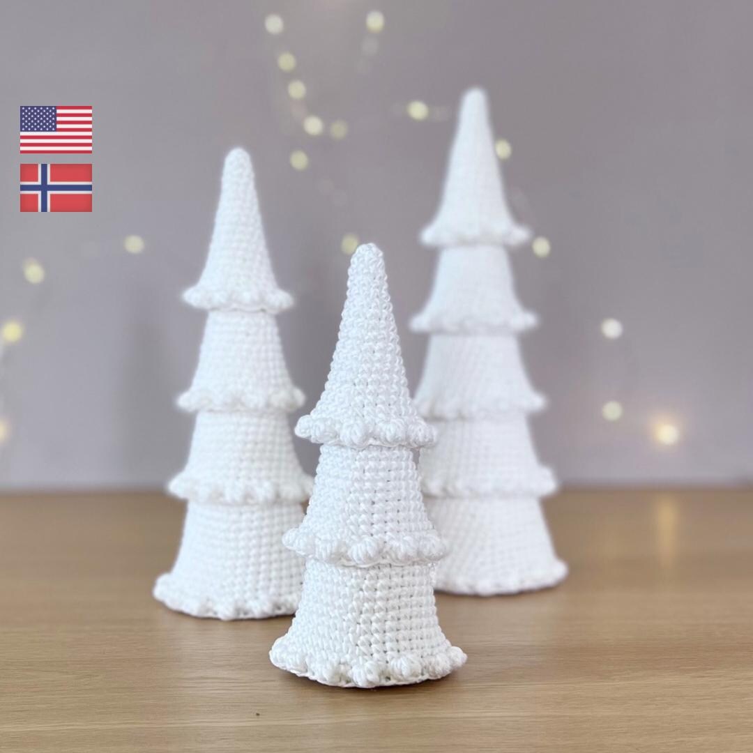 Bobble Christmas Trees Crochet Pattern, Christmas Tree Crochet Pattern ...