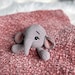 Security Blanket Crochet Pattern, Elephant Snuggler, Amigurumi Elephant ...