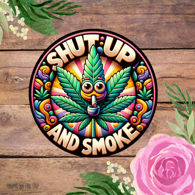 Smoke Pot Stickers - Etsy
