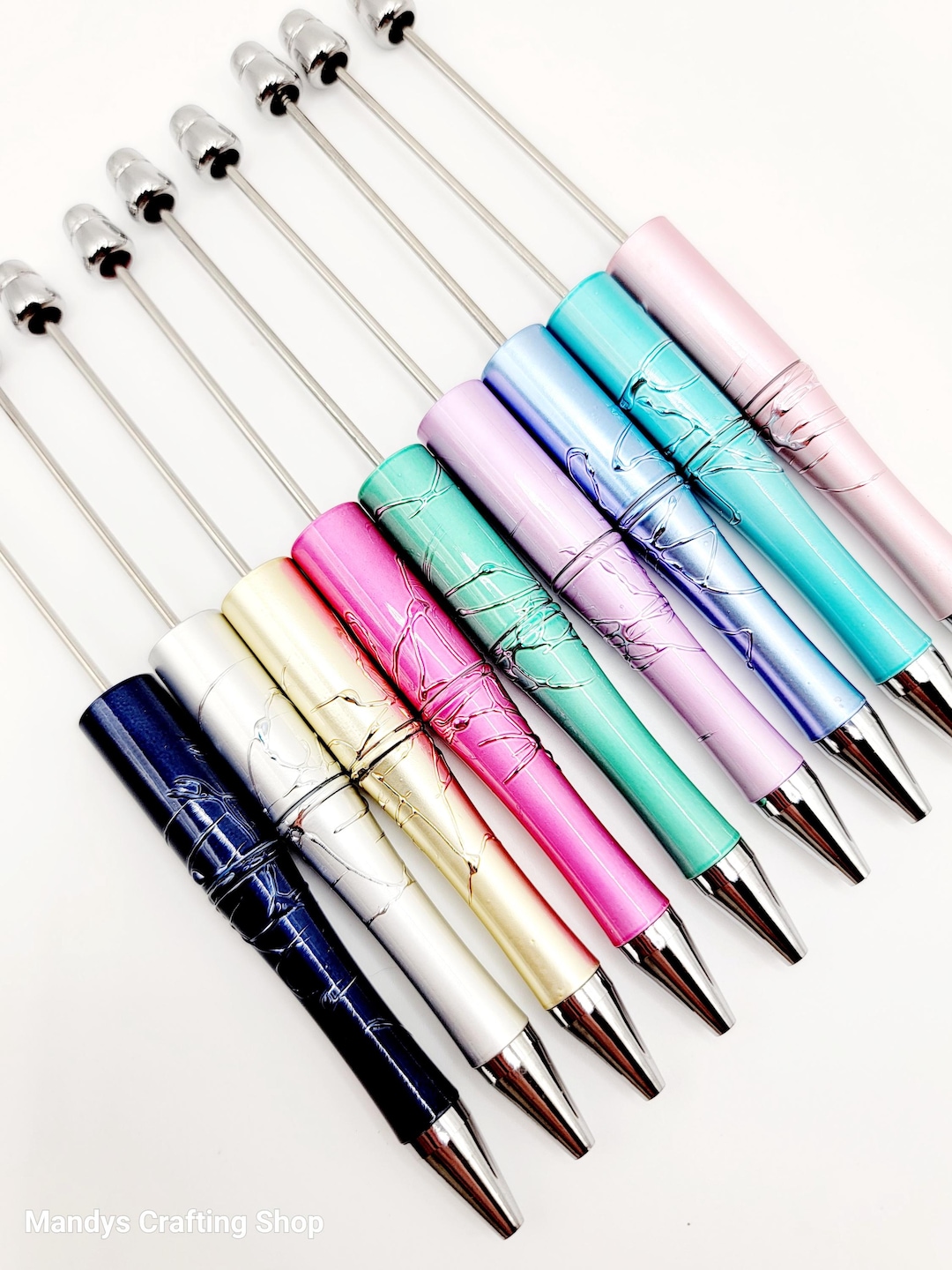 DIY Matte Paint Splatter Beadable Pens, Matte Color Pens for Beads, DIY ...