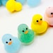 SET OF 2, Duck Silicone Bead, Rubber Duckie Bead, 3D Focals, Duck ...