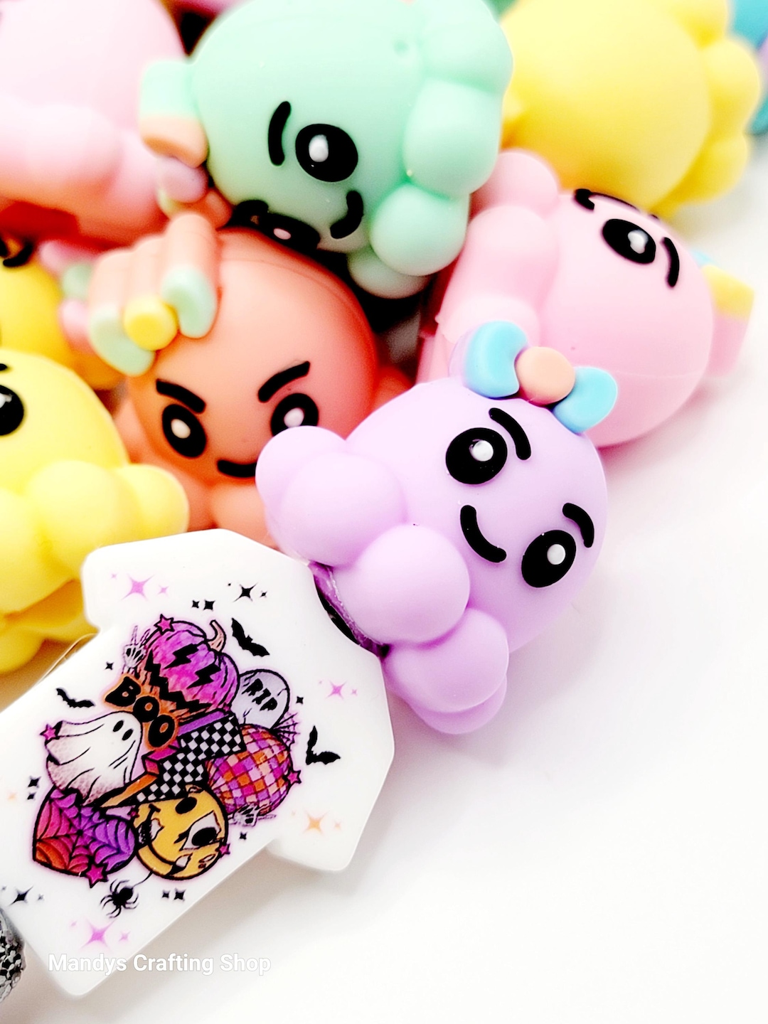 Cute Octopus Pen Topper, Girly Octopus Pencil Topper, PVC Focal Pen ...