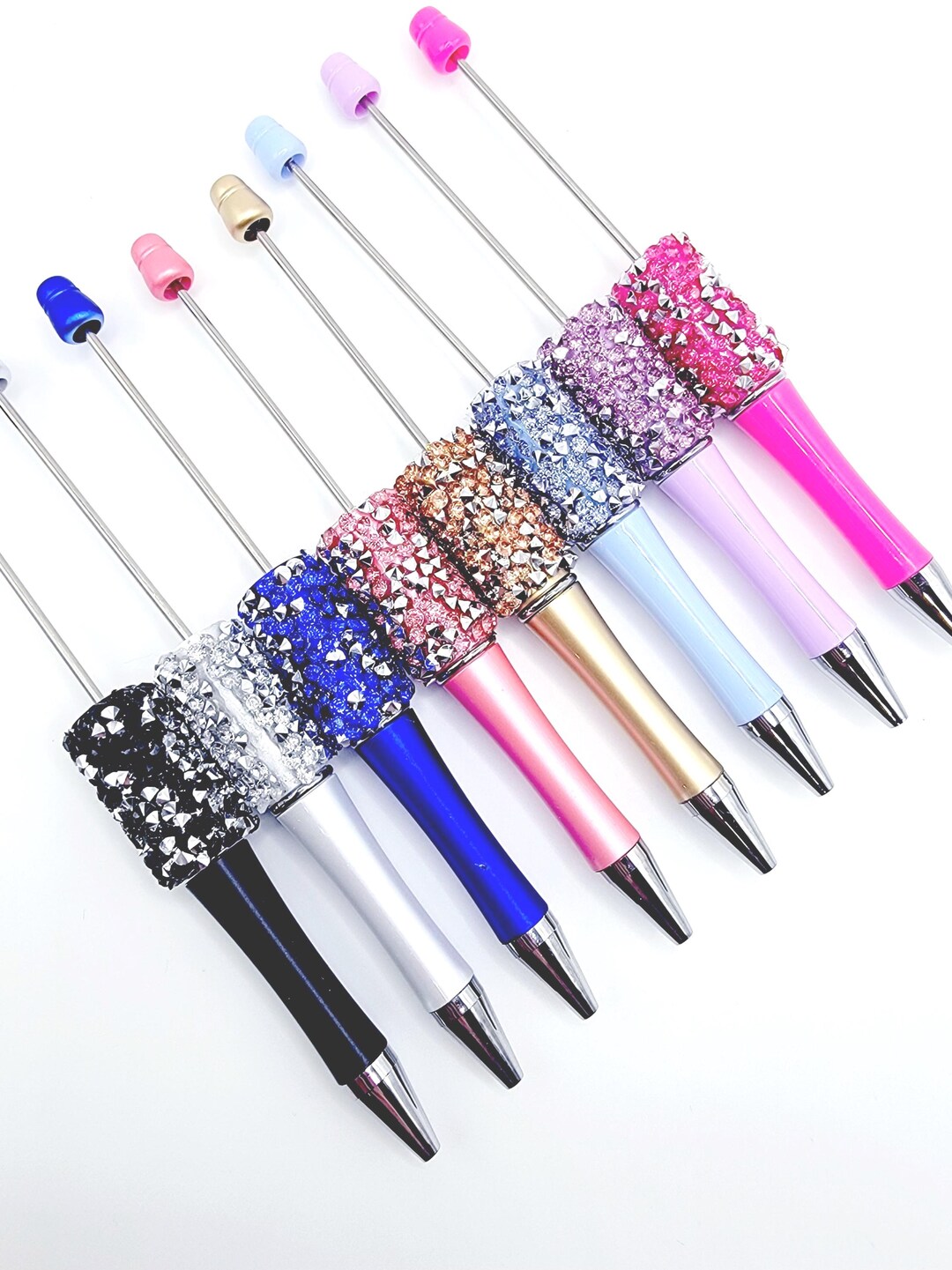 DIY Diamond Crystal Beadable Pens, Sparkle Beadable Pens, Bling ...