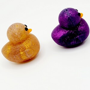 SET OF 2, Duck Silicone Bead, Rubber Duckie Bead, 3D Focals, Duck ...