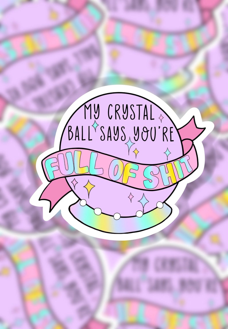 Crystal Ball Stickers Witch Stickers Halloween Stickers - Etsy