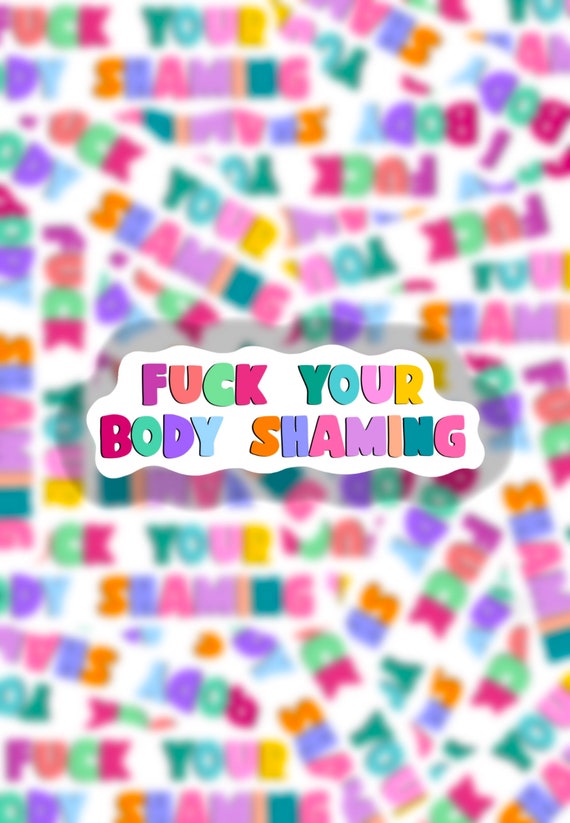 Positive Stickers Body Positive Stickers Laptop Stickers - Etsy