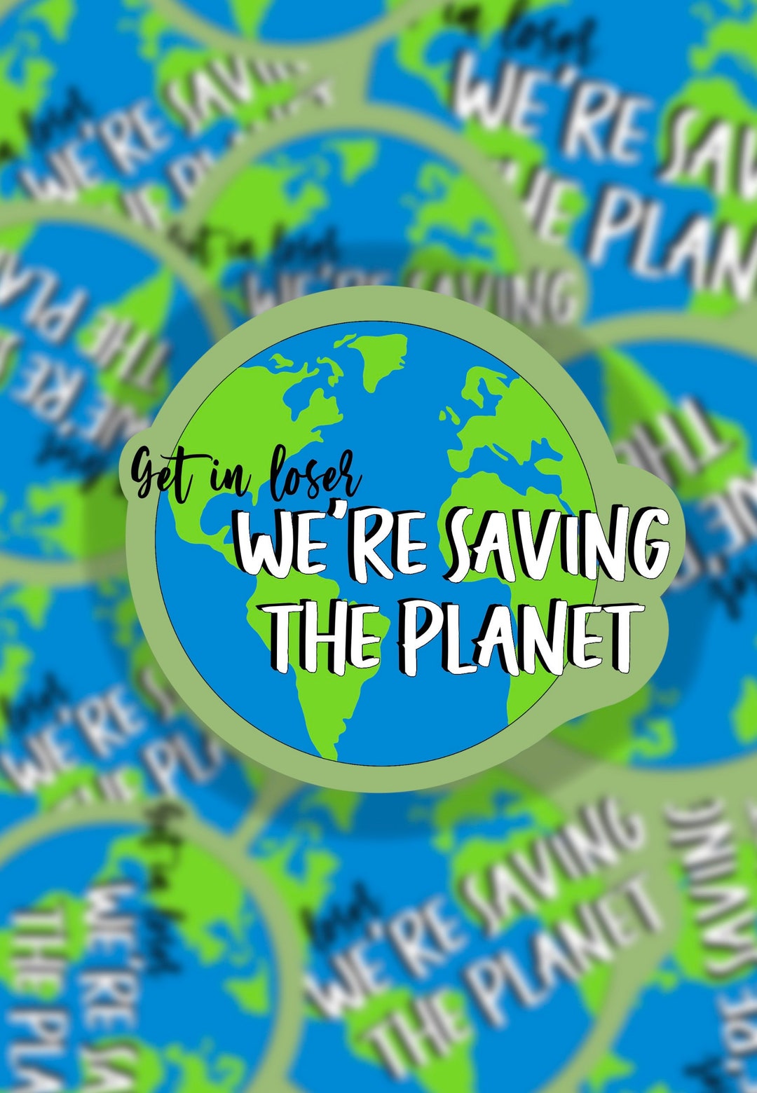 Save the Planet Sticker, Mother Earth, Cute Stickers, Laptop Stickers ...