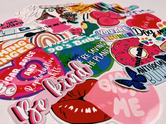 RANDOM STICKER PACK Surprise Sticker Pack Stickers Laptop - Etsy
