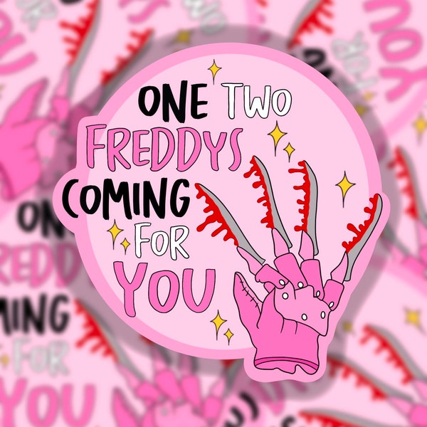 Pink Horror Movie Stickers - Etsy