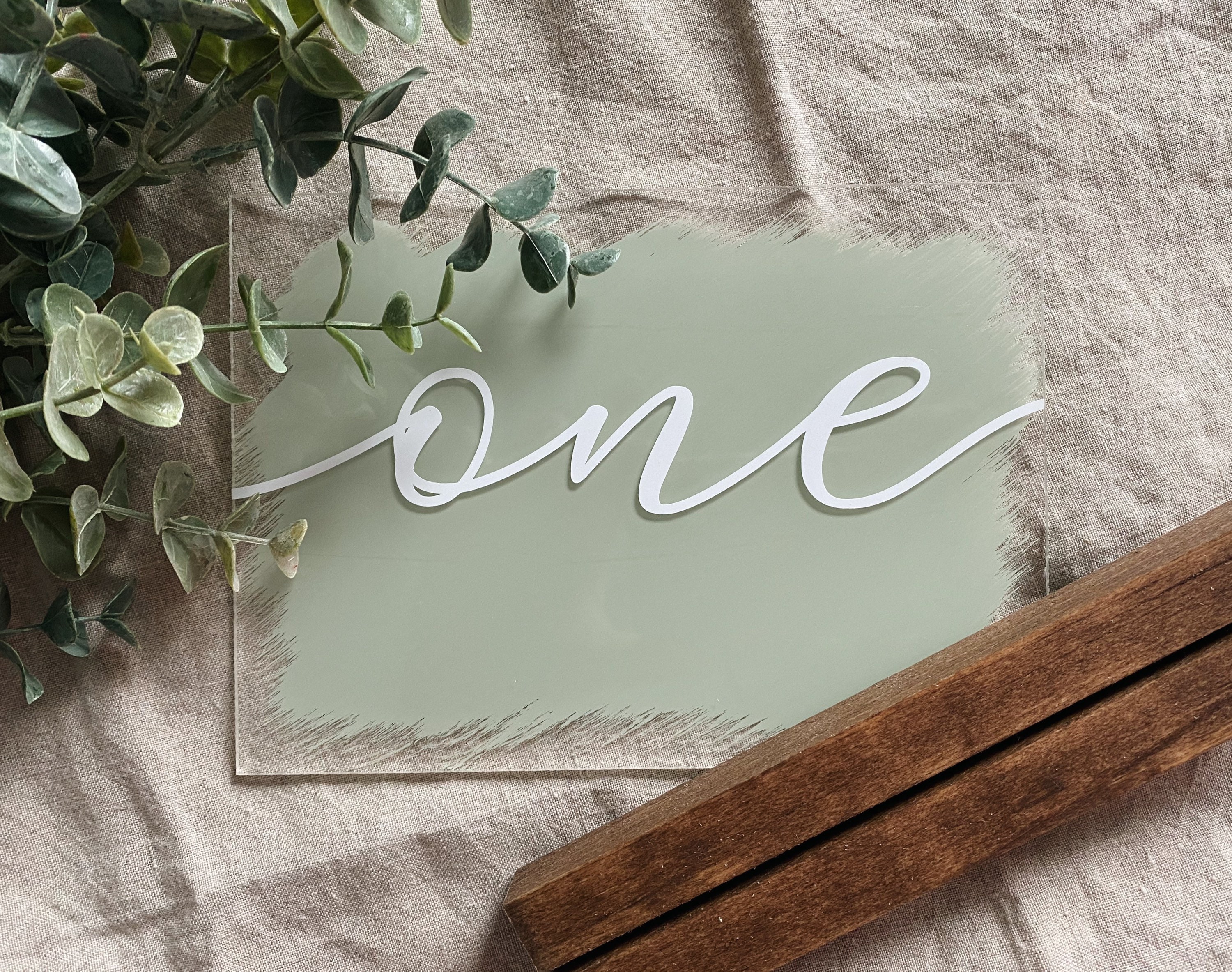 Table Numbers Acrylic Table Numbers Wedding Decor Place - Etsy