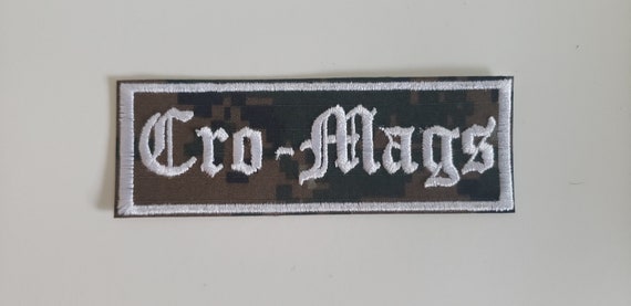 Cro-mags Camo Embroidered Iron on Patch - Etsy