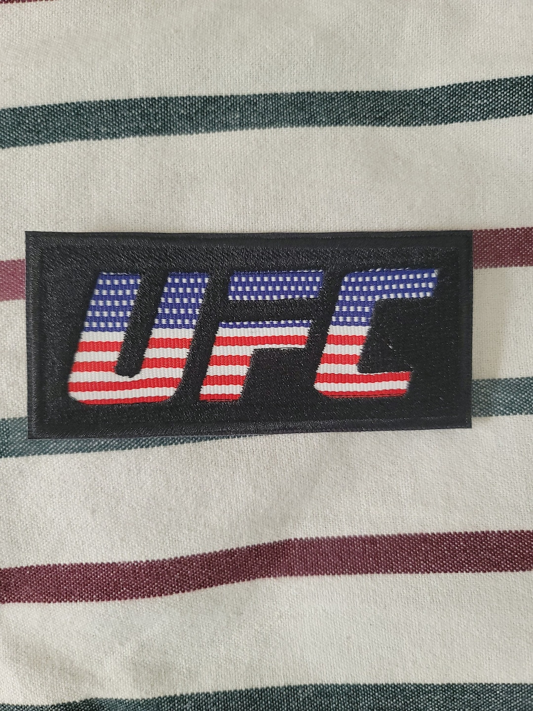 UFC Embroidered Iron on Patch - Etsy