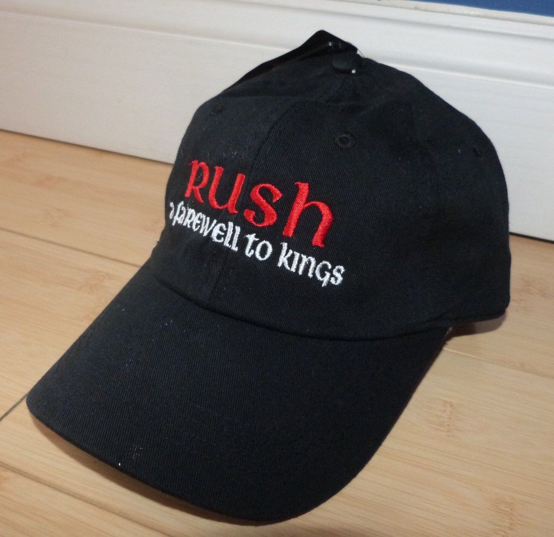Rush A Farewell to Kings Embroidered Hat, Trucker Hat, Baseball Cap - Etsy