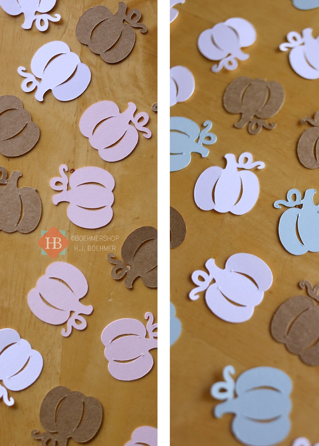 Customer Color Pumpkin Confetti/little Pumpkin Confetti/pumpkin Spice ...