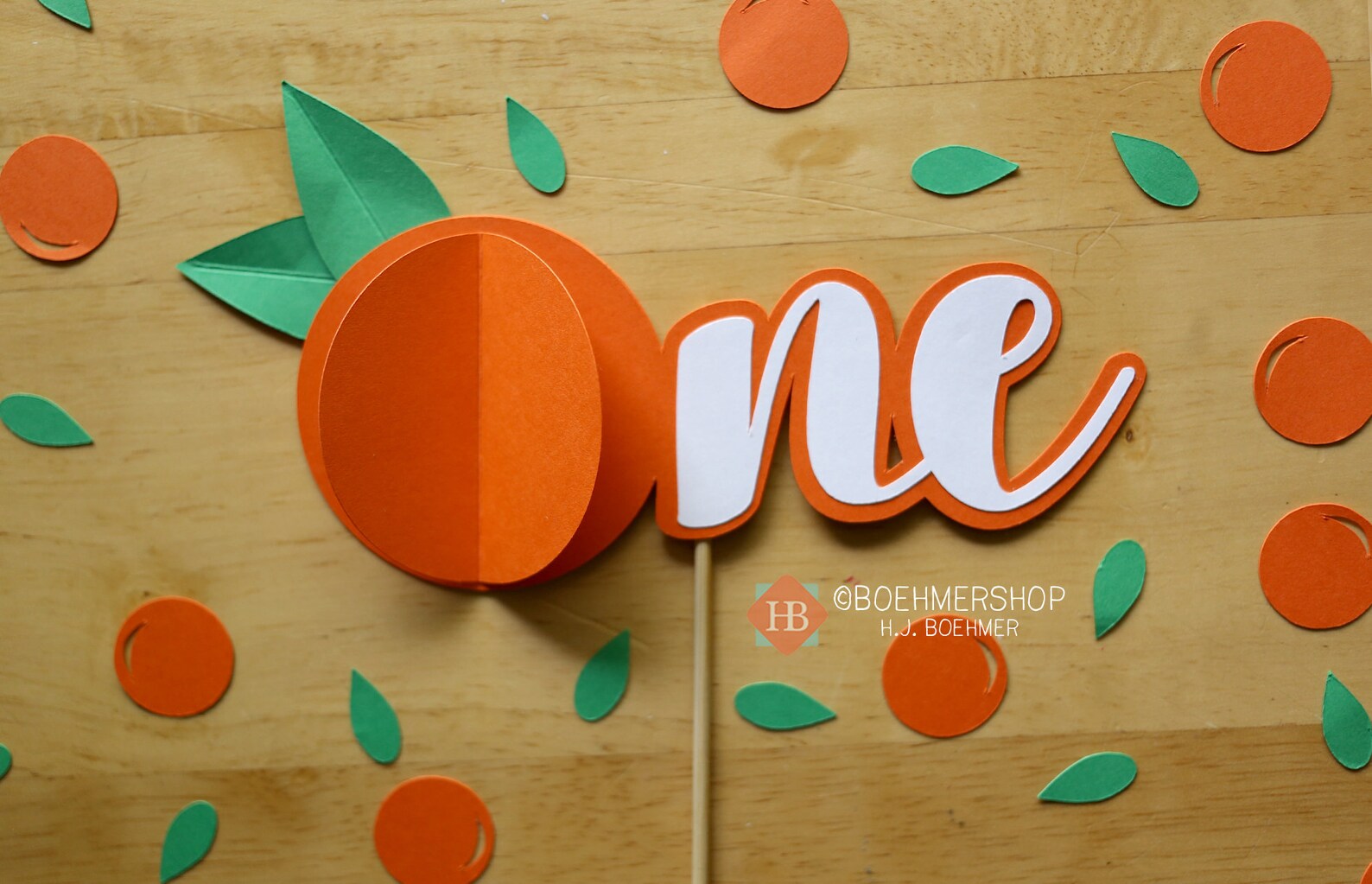 Orange Party Favor Boxes, Little Cutie Theme (ships Flat) - Etsy