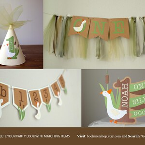 One Silly Goose Party Hat|paper Goose Party Hat|goose Party Hat|gender ...