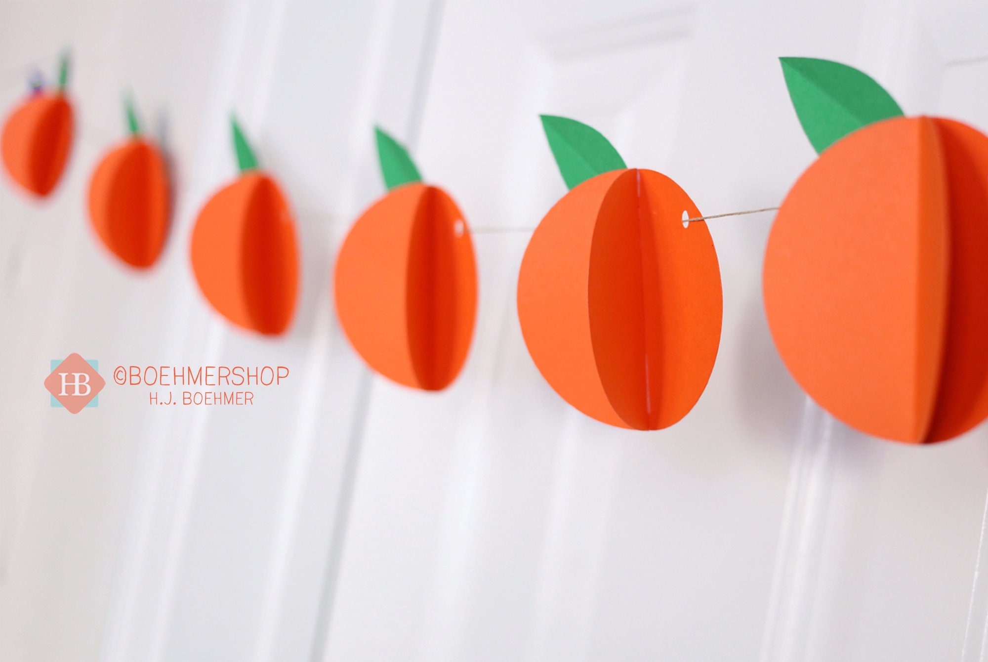 Orange Favor Boxes / Orange Theme / Orange Party / Orange | Etsy