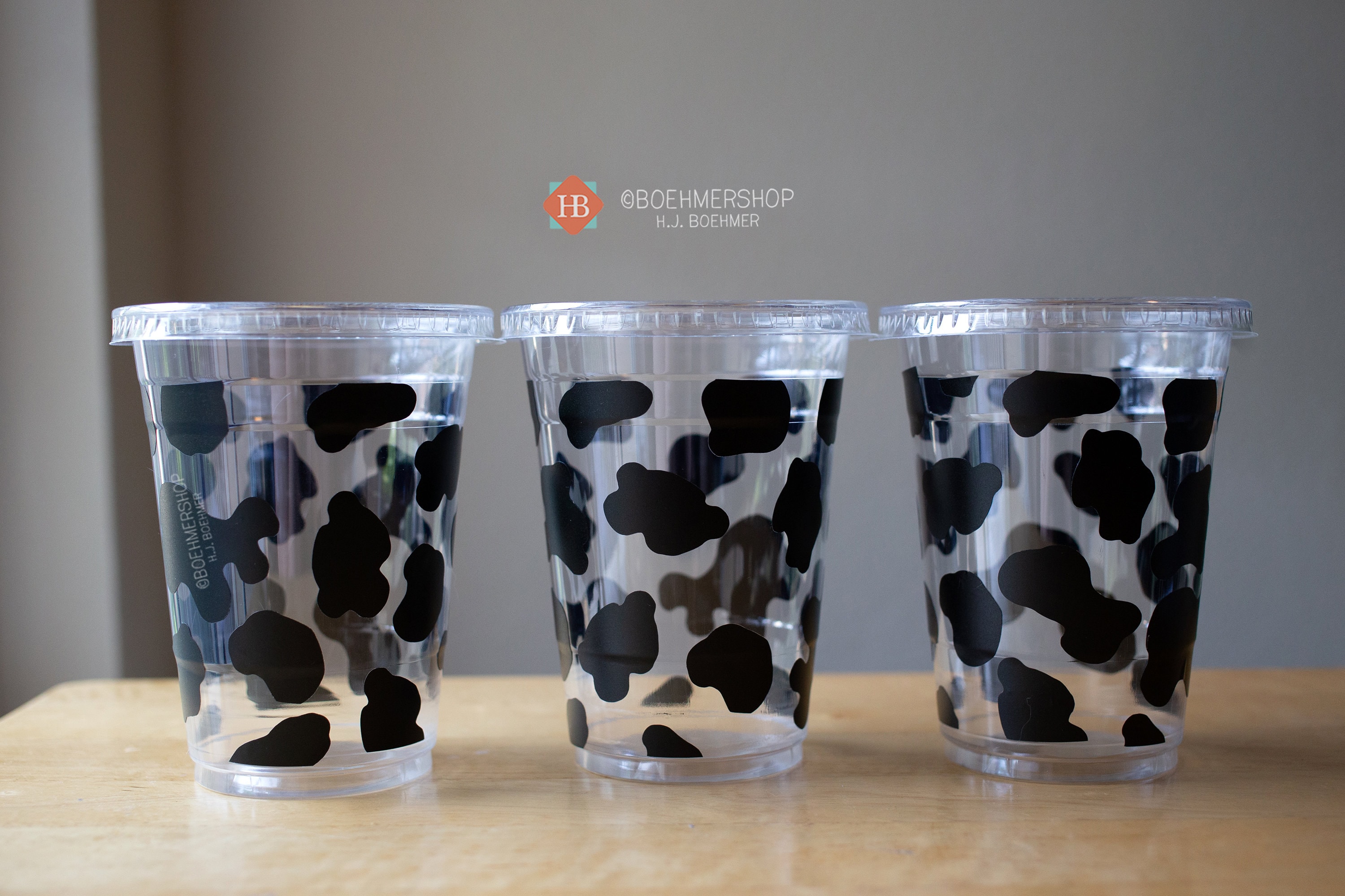 Plastic Disposable Cow Cups/cow Birthday Cup/cow Party Cup/cow - Etsy