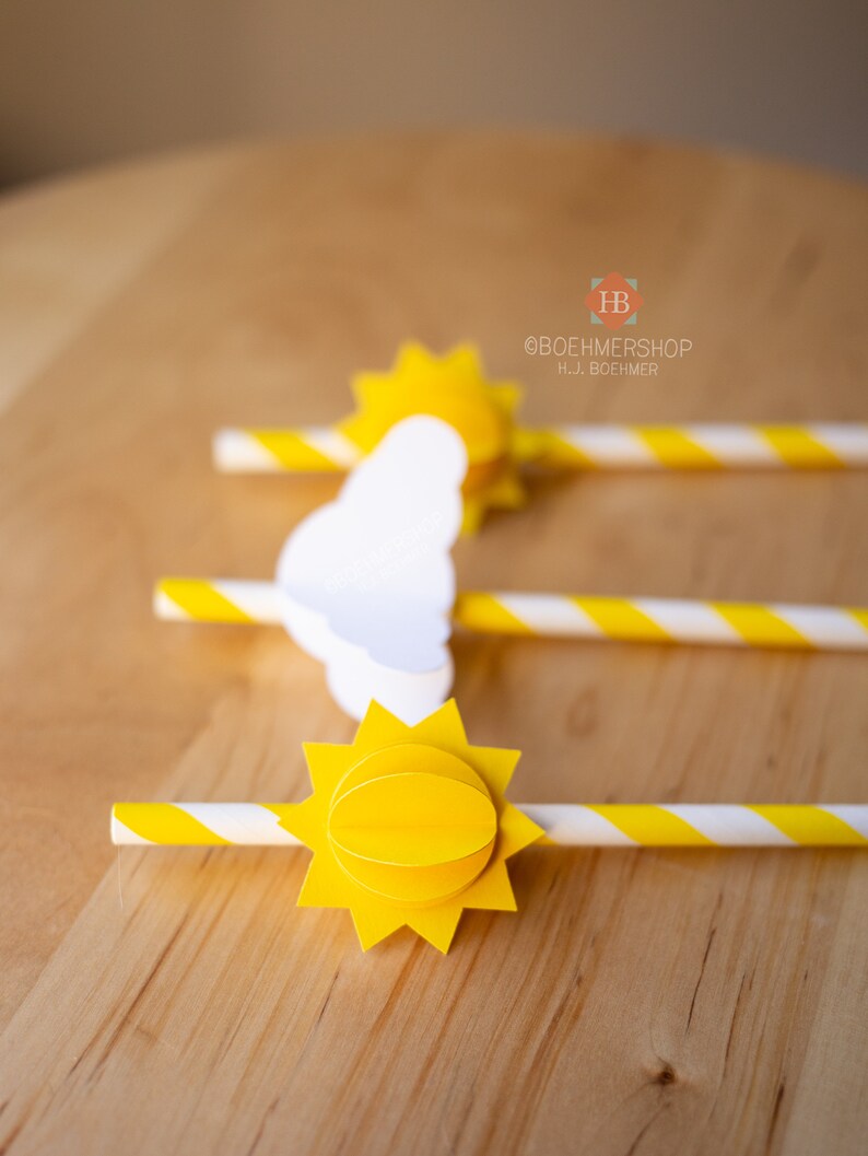 3D Sunshine Party Hat/paper Sunshine Party Hat//sunshine Party Hat/sun ...