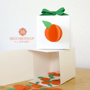Orange Favor Boxes / Orange Theme / Orange Party / Orange Detail ...
