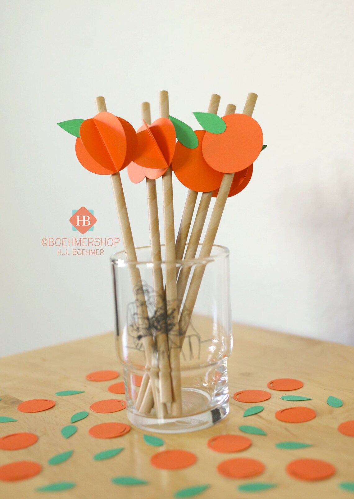 Oh Baby Cake Topper / Orange Cake Topper / Cutie Cake Topper / | Etsy