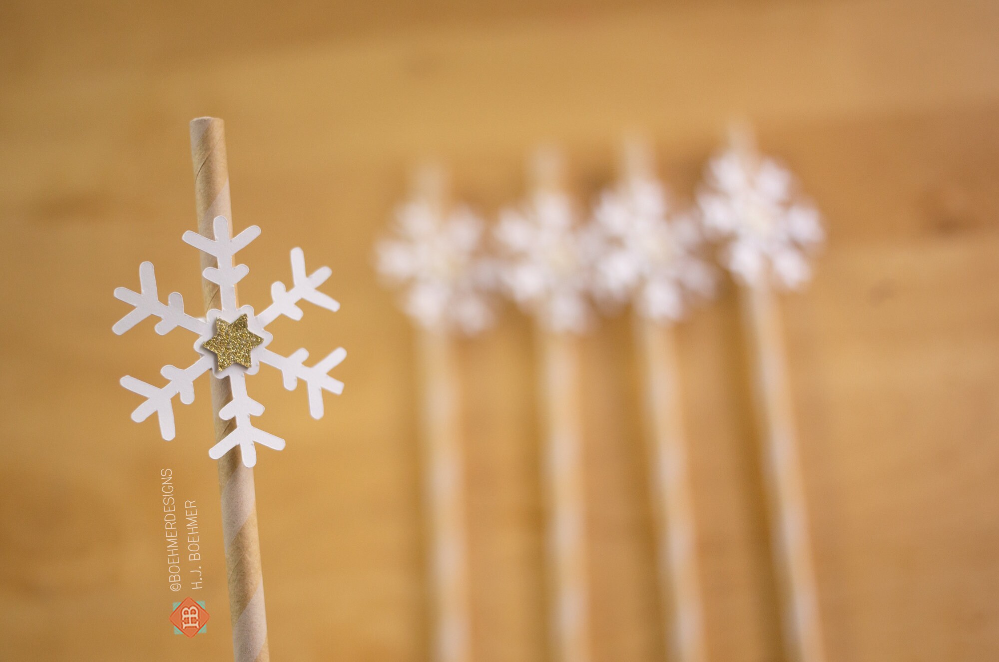 Snowflake Straw Toppers/winter Onederland Straw - Etsy