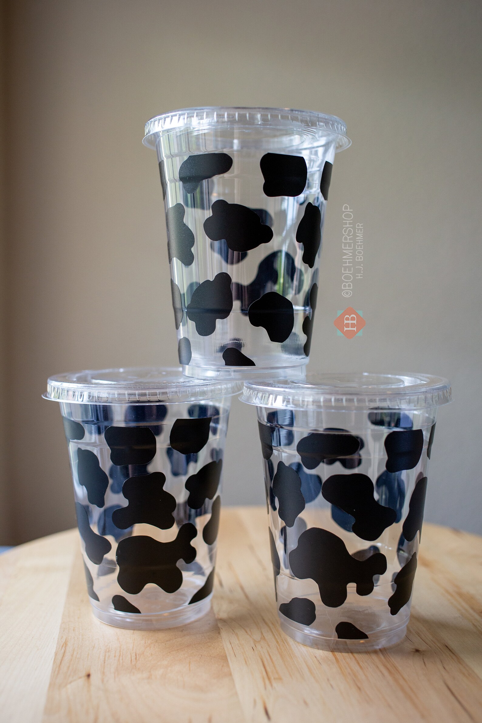Plastic Disposable Cow Cups/cow Birthday Cup/cow Party Cup/cow - Etsy
