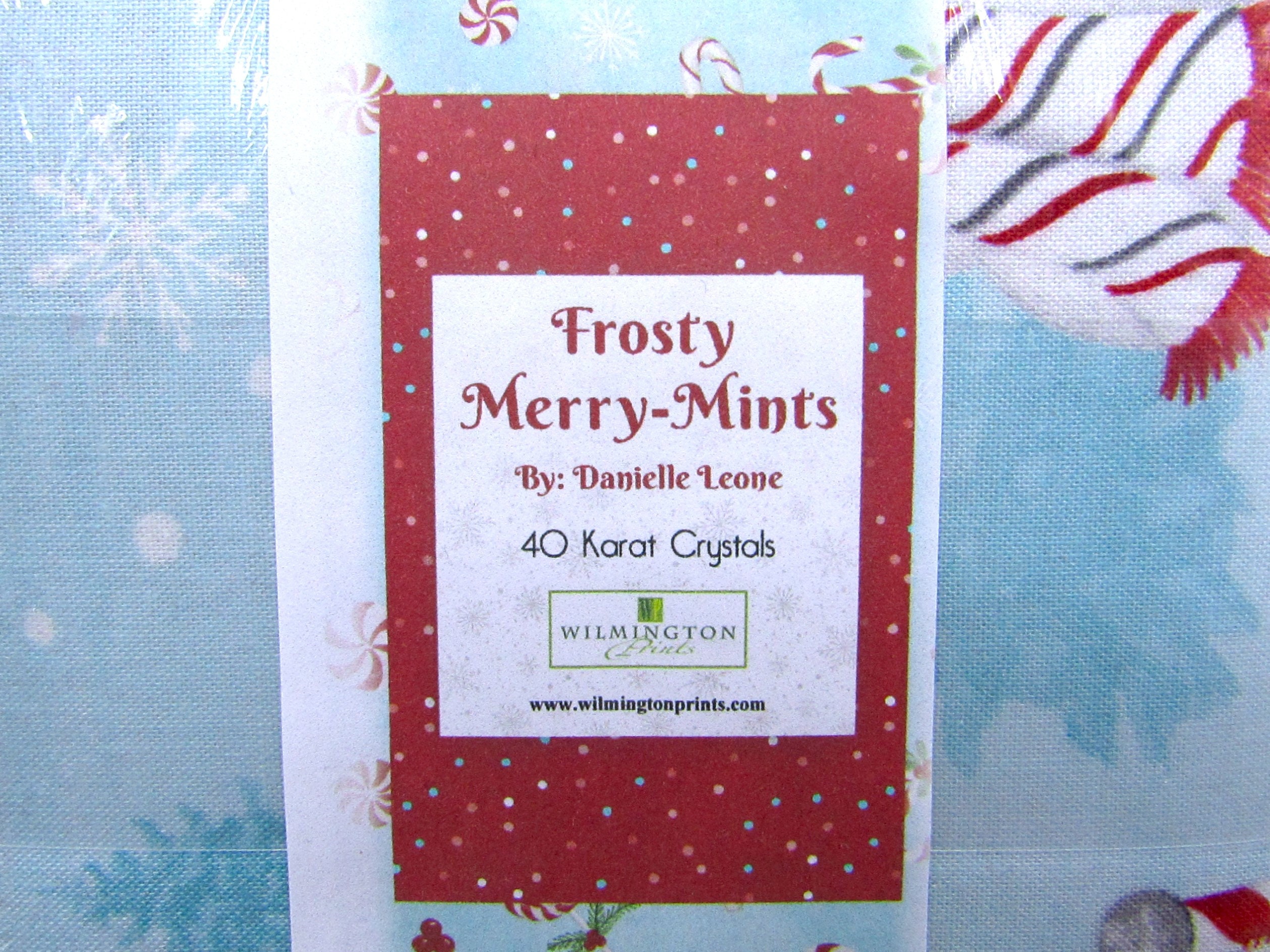 Frosty Merry-mints by Danielle Leone for Wilmington Prints 2.5 X 44 ...
