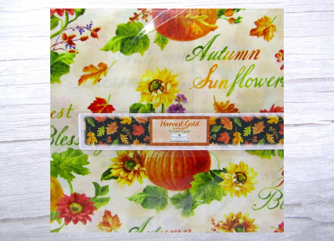 OOP - HTF - Harvest Gold by Danhui Nai for Wilmington Prints - 10 Inch ...