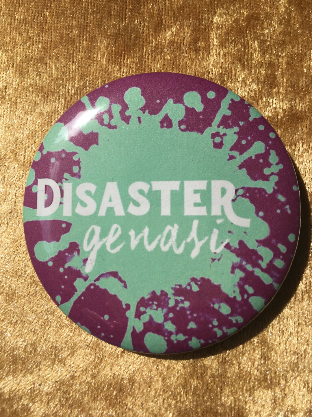 Disaster Genasi Badge - Etsy