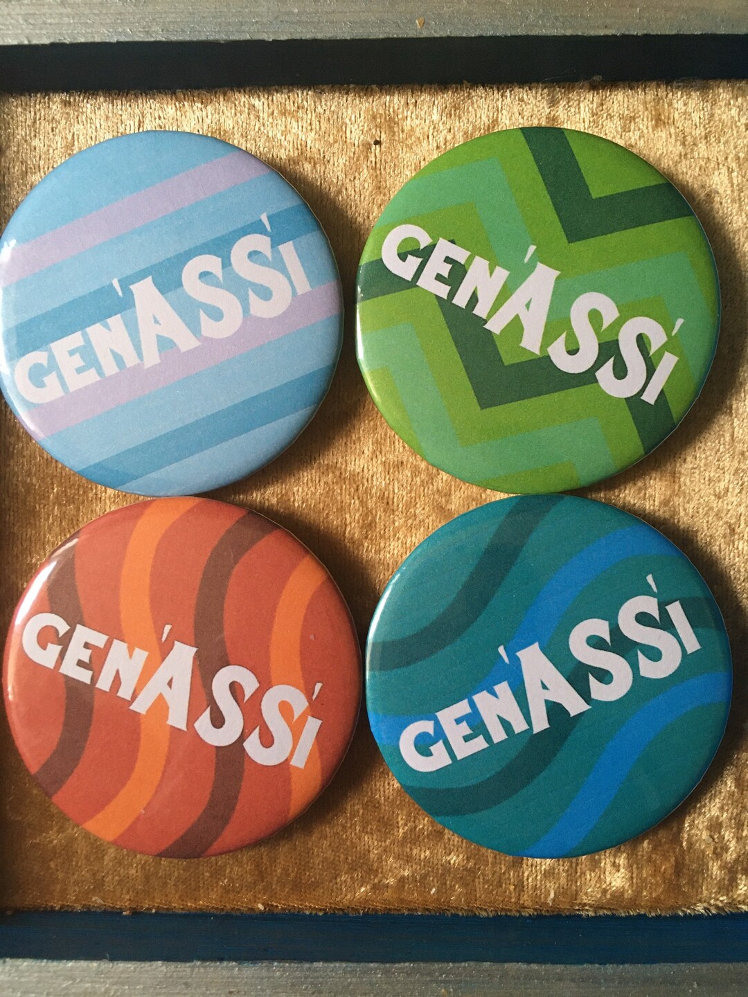 Genassi Badges - Etsy