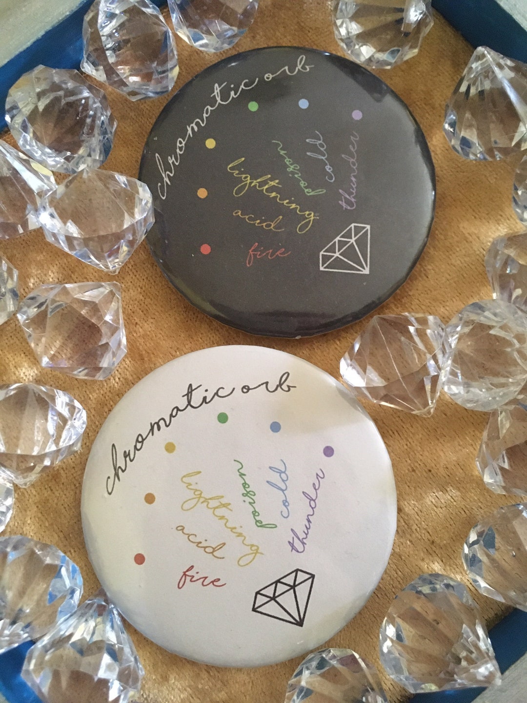 Chromatic Orb Spell Badge - Etsy