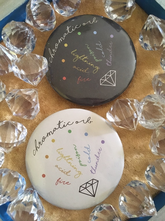 Chromatic Orb Spell Badge | Etsy