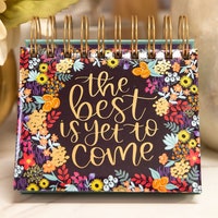 Motivational Daily Flip Calendar - Perpetual Desk Calendar With Gift ...
