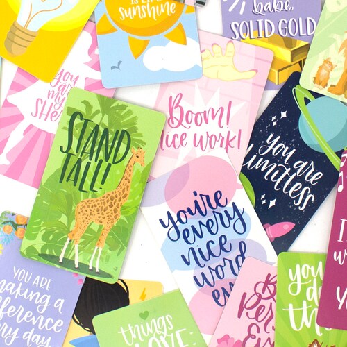 Mini Card Deck Encouragement Cards THIRTY 2 X 3.5 - Etsy