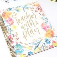 Teacher Planner, Printable Planner, Undated, Lesson Planners, Classroom ...