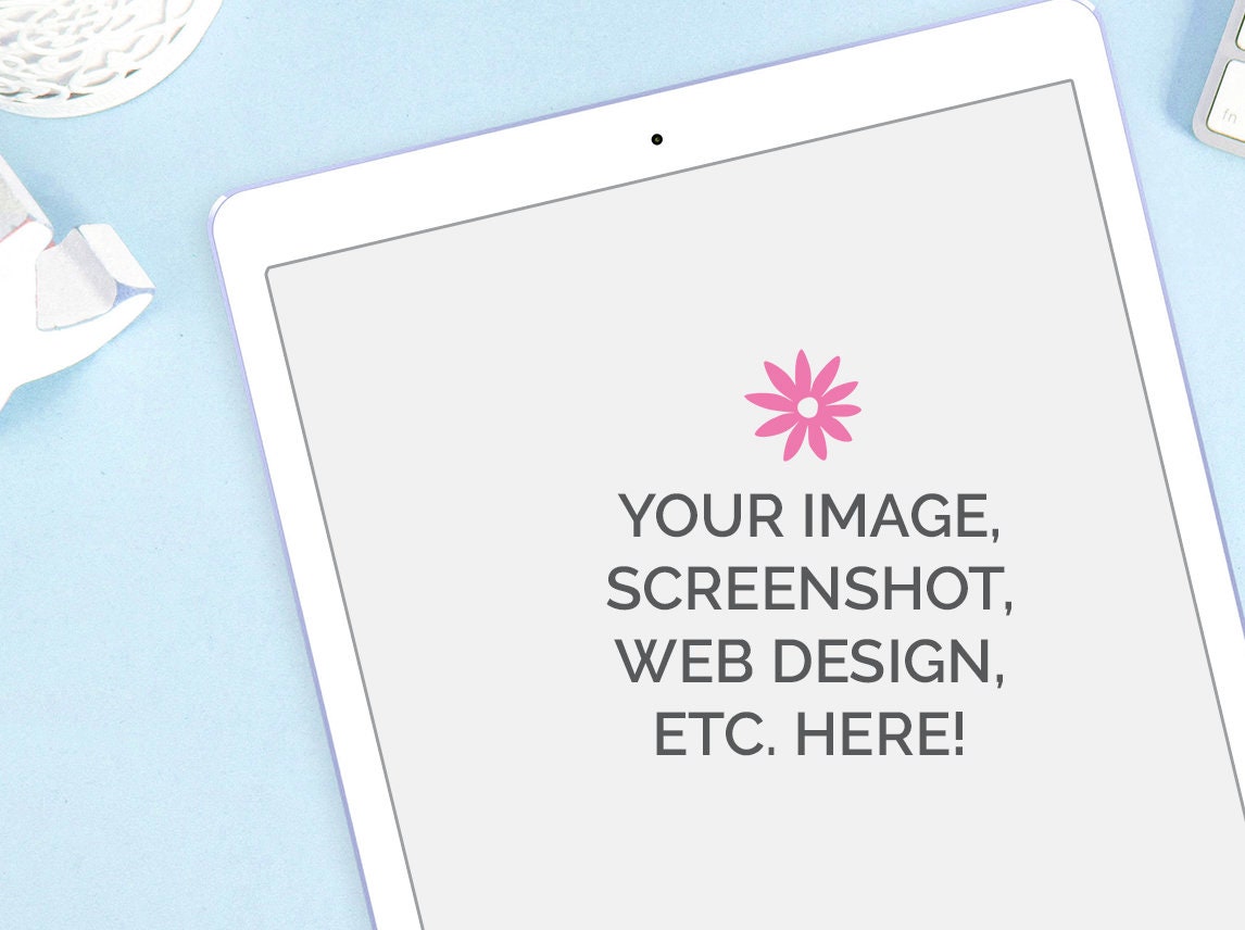 Ipad Mockup 4 Images Stock Photography Stock Photo Office | Etsy