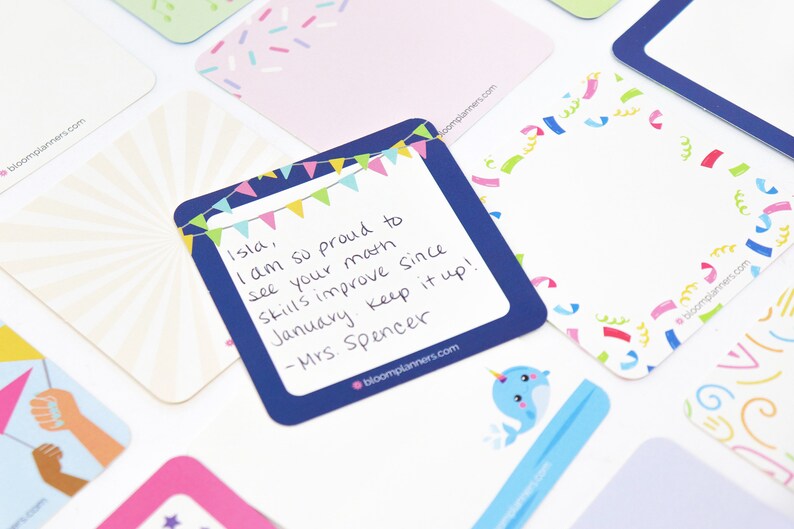 Student Encouragement Card Deck THIRTY 3 x 3 | Etsy