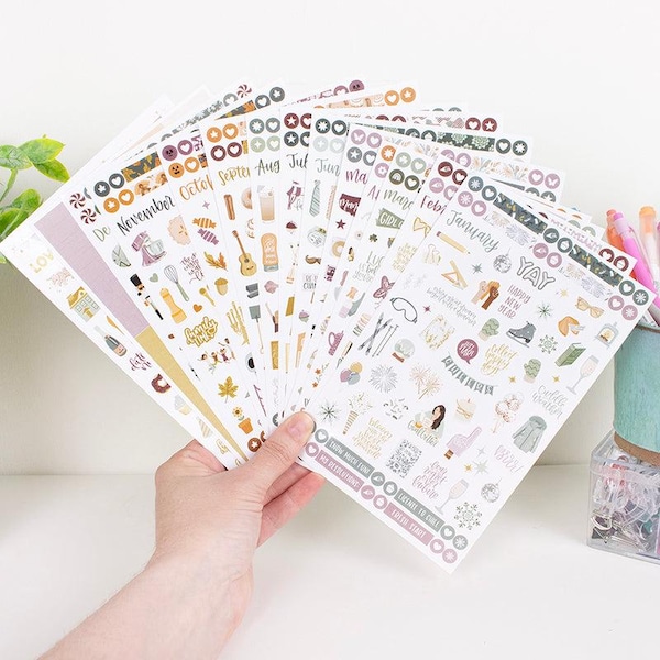 Decorative Stickers Small - Etsy