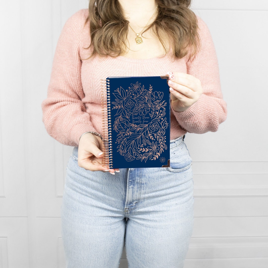 2023-24 Planner Daily Planner Hard Cover Planner 2023-24 - Etsy